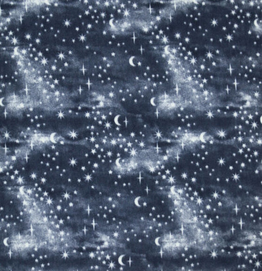 Blue Night Sky Blanket / Night Sky / Celestial Gift / Gift for - Etsy