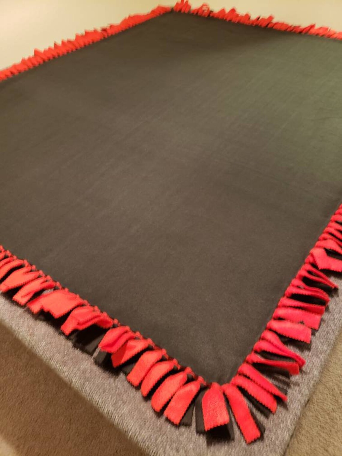 School Colors Fleece Blanket / Solid Colors Blanket / School Pride ...