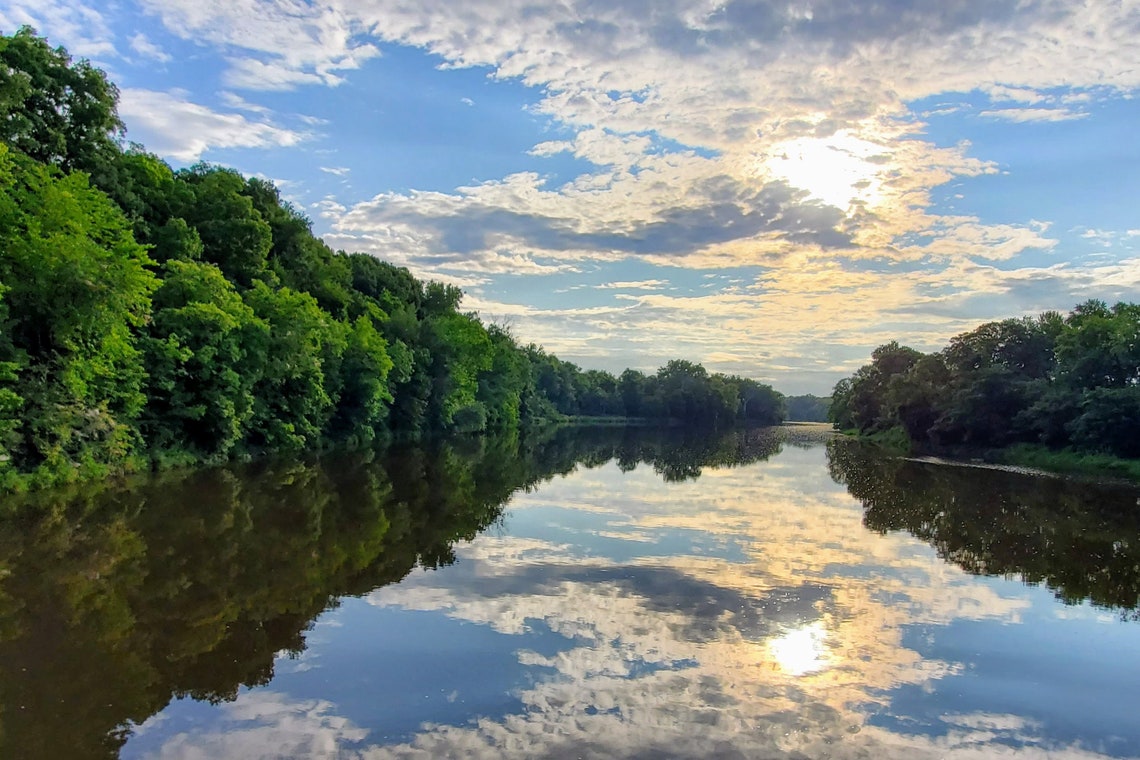 Eel River, Sun, Reflective, Printable Wall Art, Digital Download Print ...