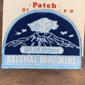 Mount St. Helens National Monument Vintage Souvenir Travel Patch LAST ...