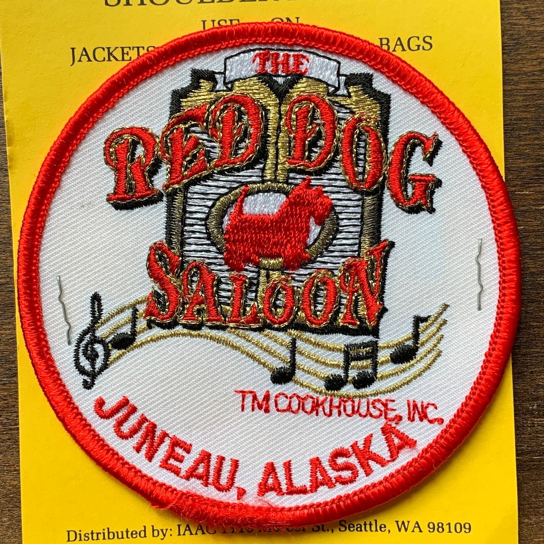 Red Dog Saloon, Juneau, Alaska Vintage Souvenir Travel Patch - Etsy