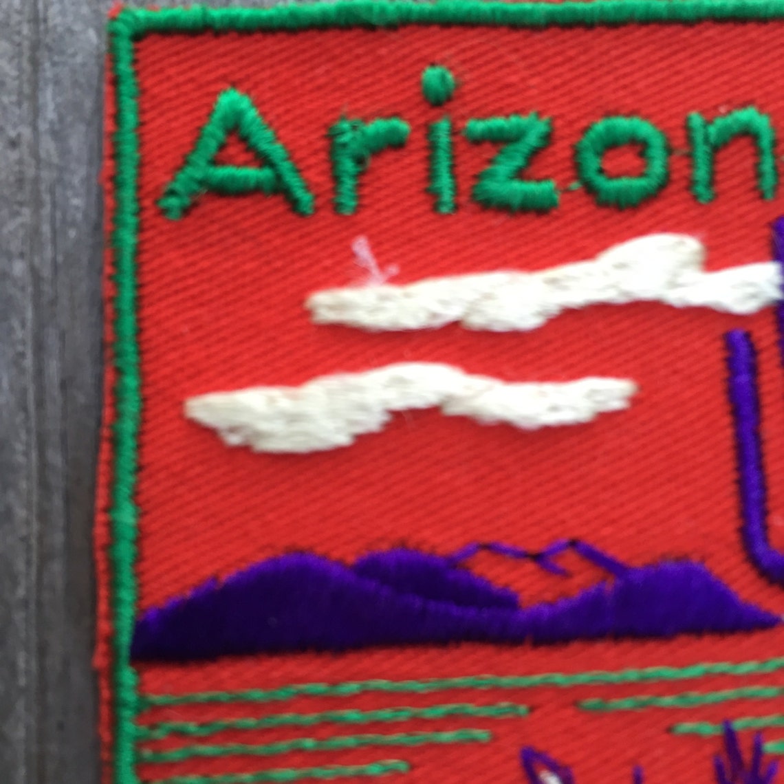 Arizona Vintage Souvenir Travel Patch From Voyager - Etsy