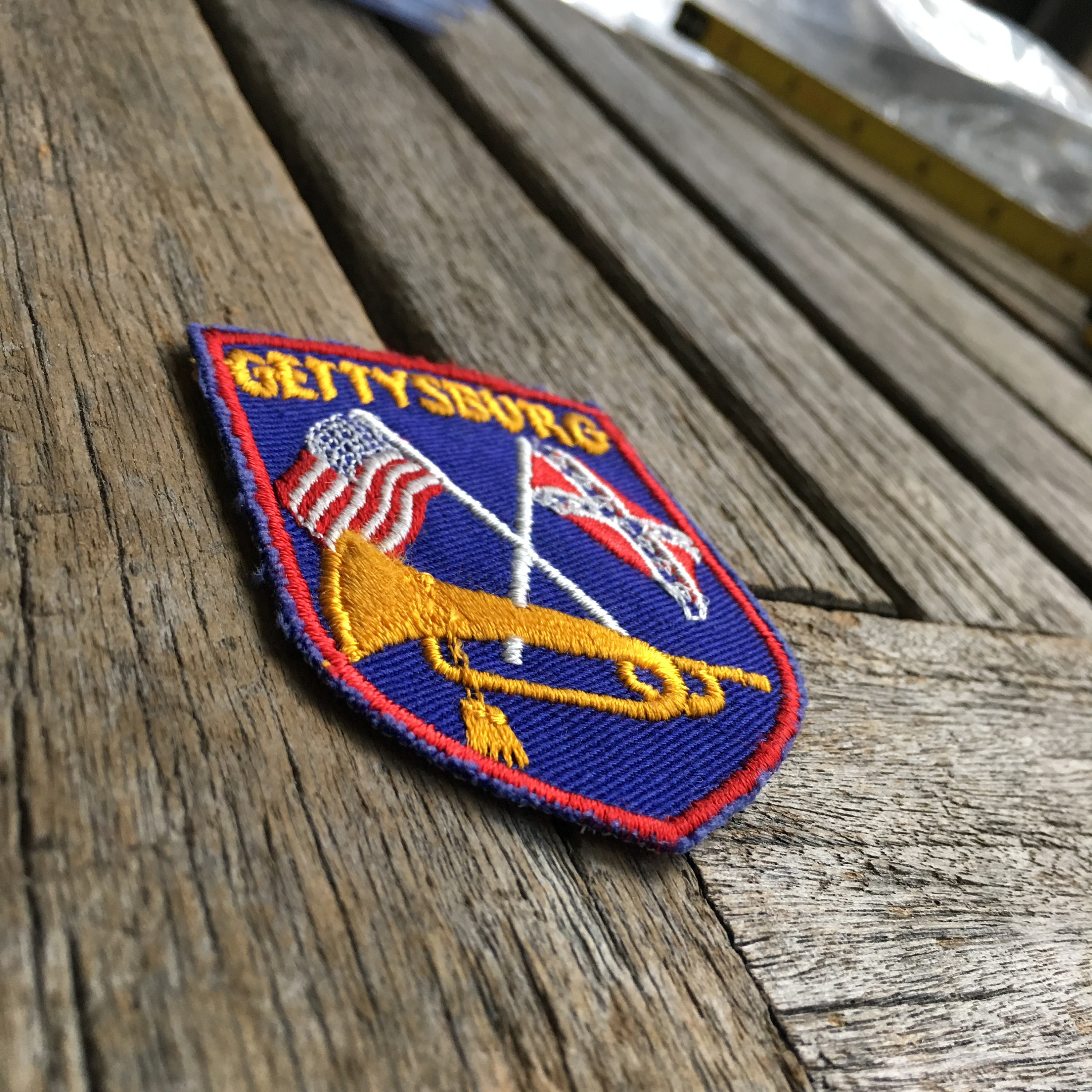 Gettysburg Vintage Souvenir Travel Patch From Voyager New in | Etsy