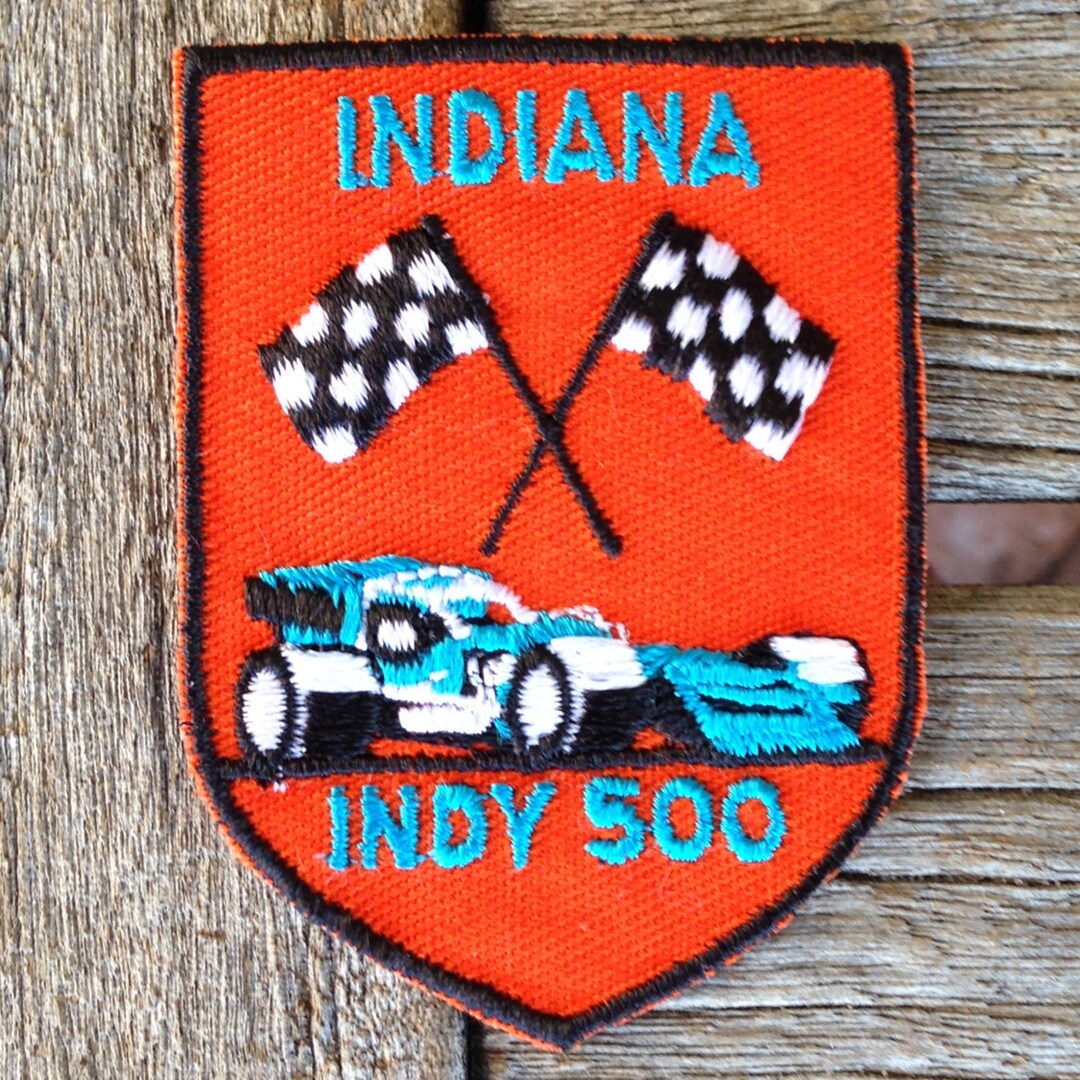 Indianapolis Indy 500 Vintage Souvenir Travel Patch From - Etsy