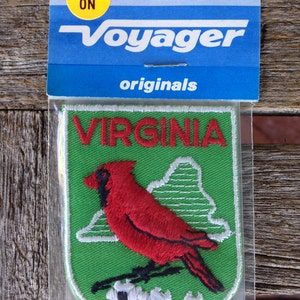 Virginia Vintage Souvenir Travel Patch From Voyager - Etsy