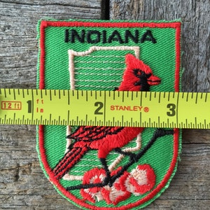 Indiana Vintage Souvenir Travel Patch From Voyager - Etsy