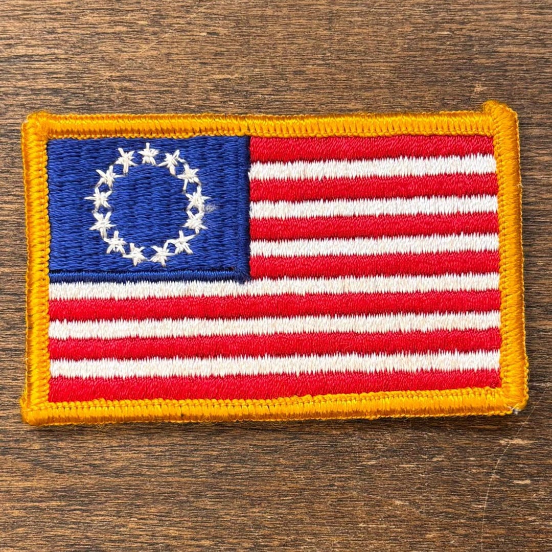 Betsy Ross American Flag Vintage Souvenir Patch - Etsy