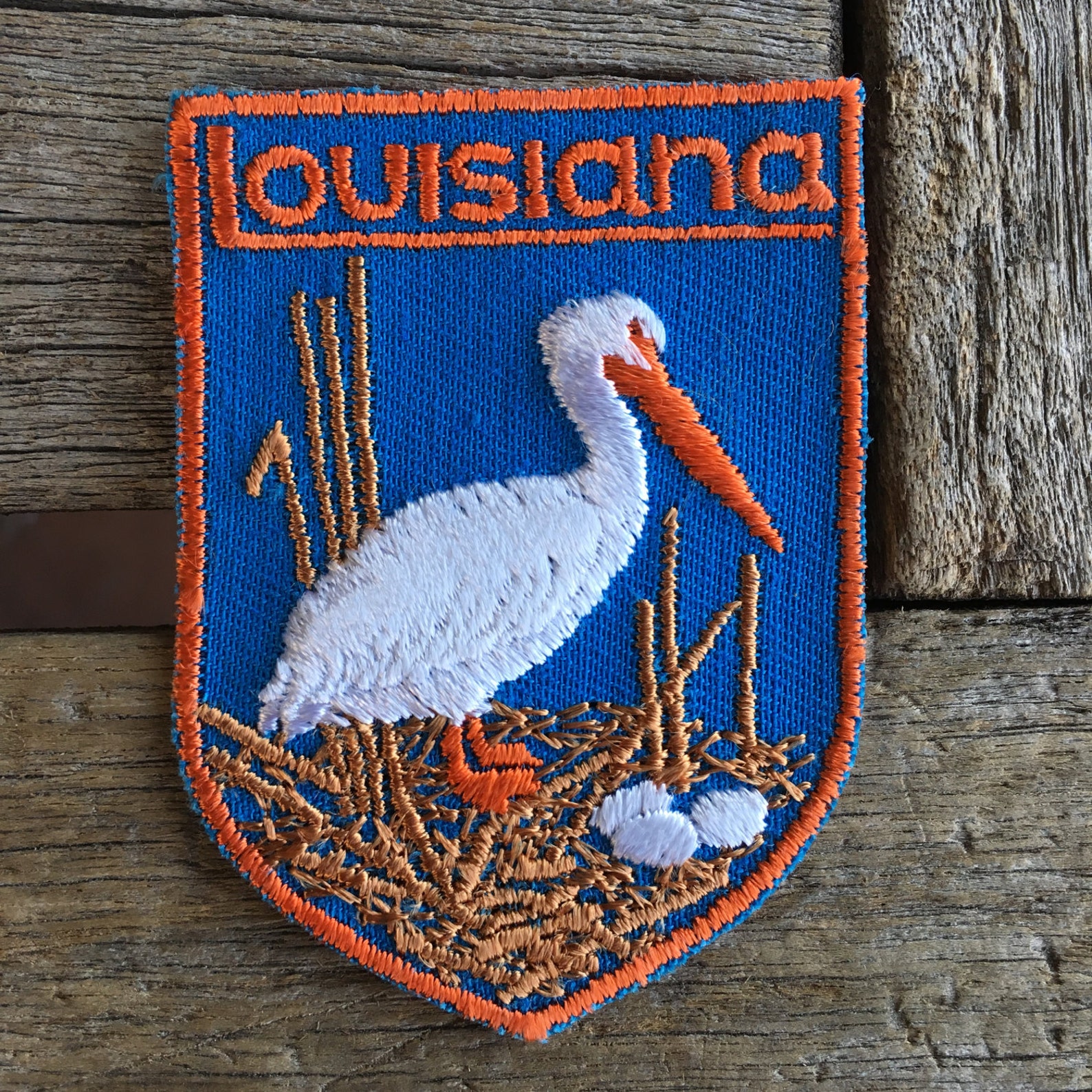 Louisiana Vintage Souvenir Travel Patch From Voyager - Etsy
