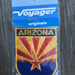 Arizona Vintage Souvenir Travel Patch From Voyager - Etsy