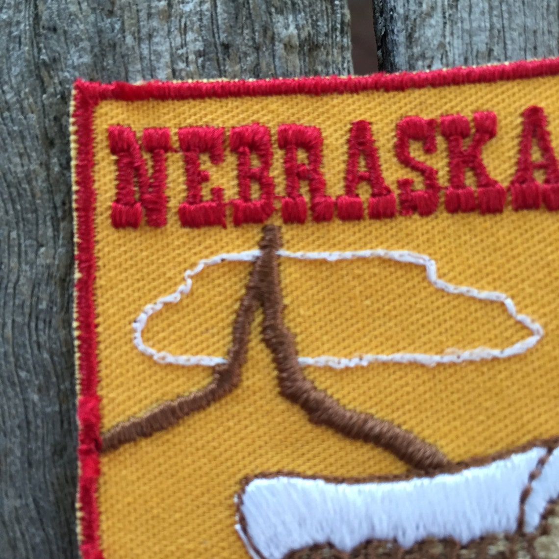 Nebraska Vintage Souvenir Travel Patch From Voyager - Etsy