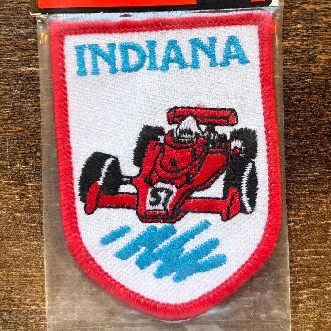 Indianapolis Indy 500 Vintage Souvenir Travel Patch From Embroidered ...