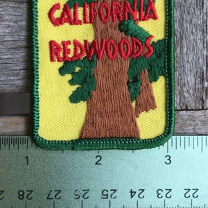 Giant California Redwoods Vintage Travel Souvenir Patch From Voyager - LAST ONE! - Etsy