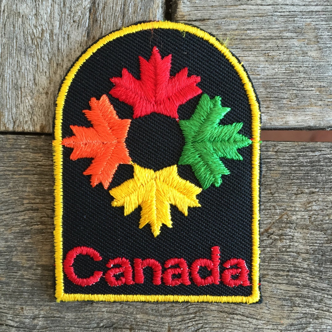 Canada Vintage Travel Souvenir Patch by Voyager - New in Original ...