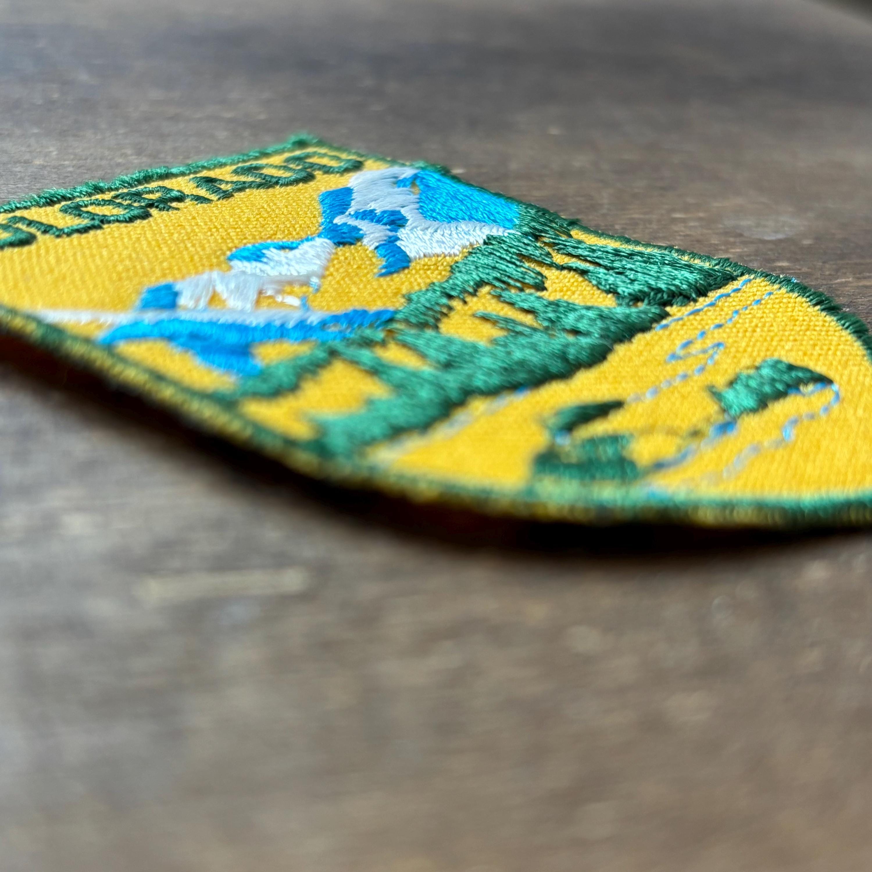 Colorado Vintage Souvenir Travel Patch From Voyager - Etsy