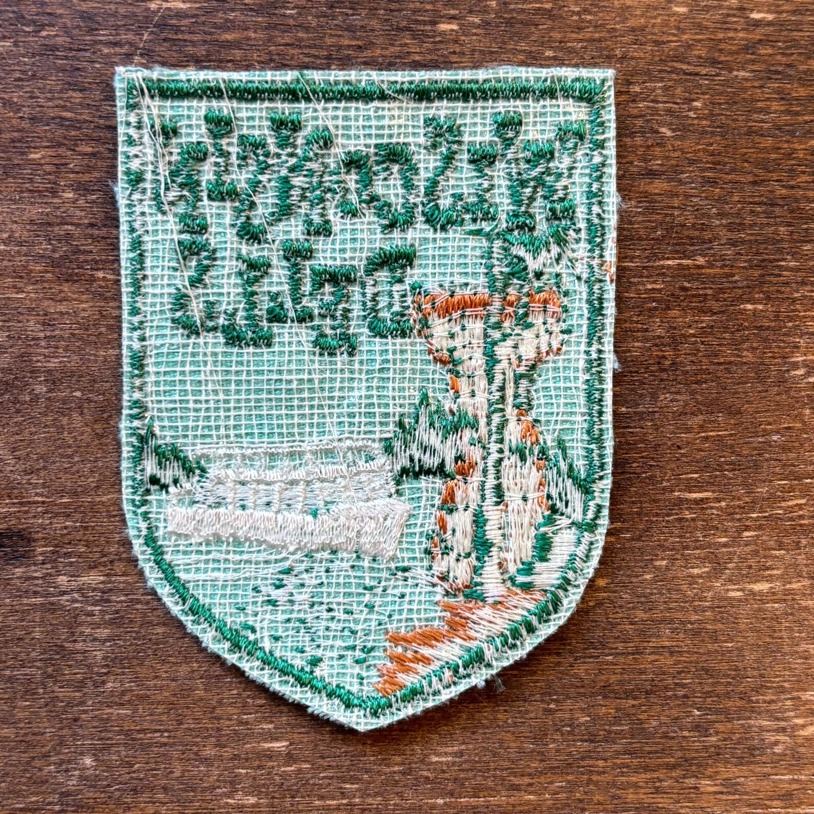 Wisconsin Dells Vintage Souvenir Travel Patch by Voyager - Etsy