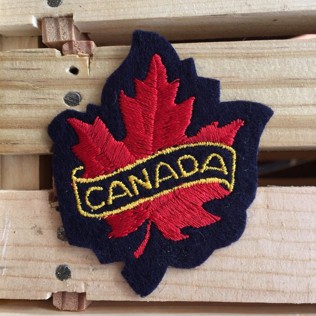 Canada Vintage Travel Souvenir Patch by Voyager - Etsy