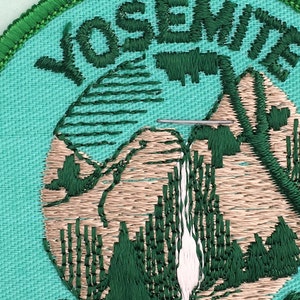 Yosemite California Vintage Souvenir Travel Patch - Etsy