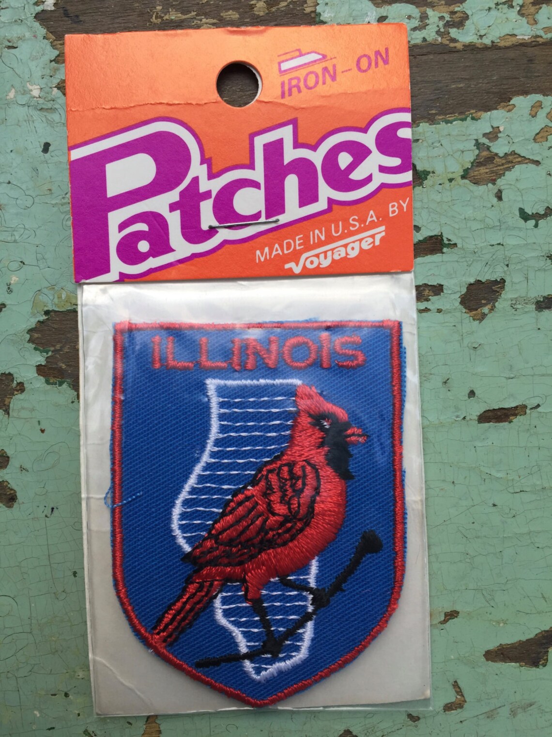 Illinois Vintage Souvenir Travel Patch From Voyager | Etsy