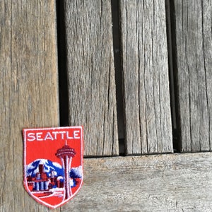 Seattle, Washington Vintage Souvenir Travel Patch From Voyager - Etsy