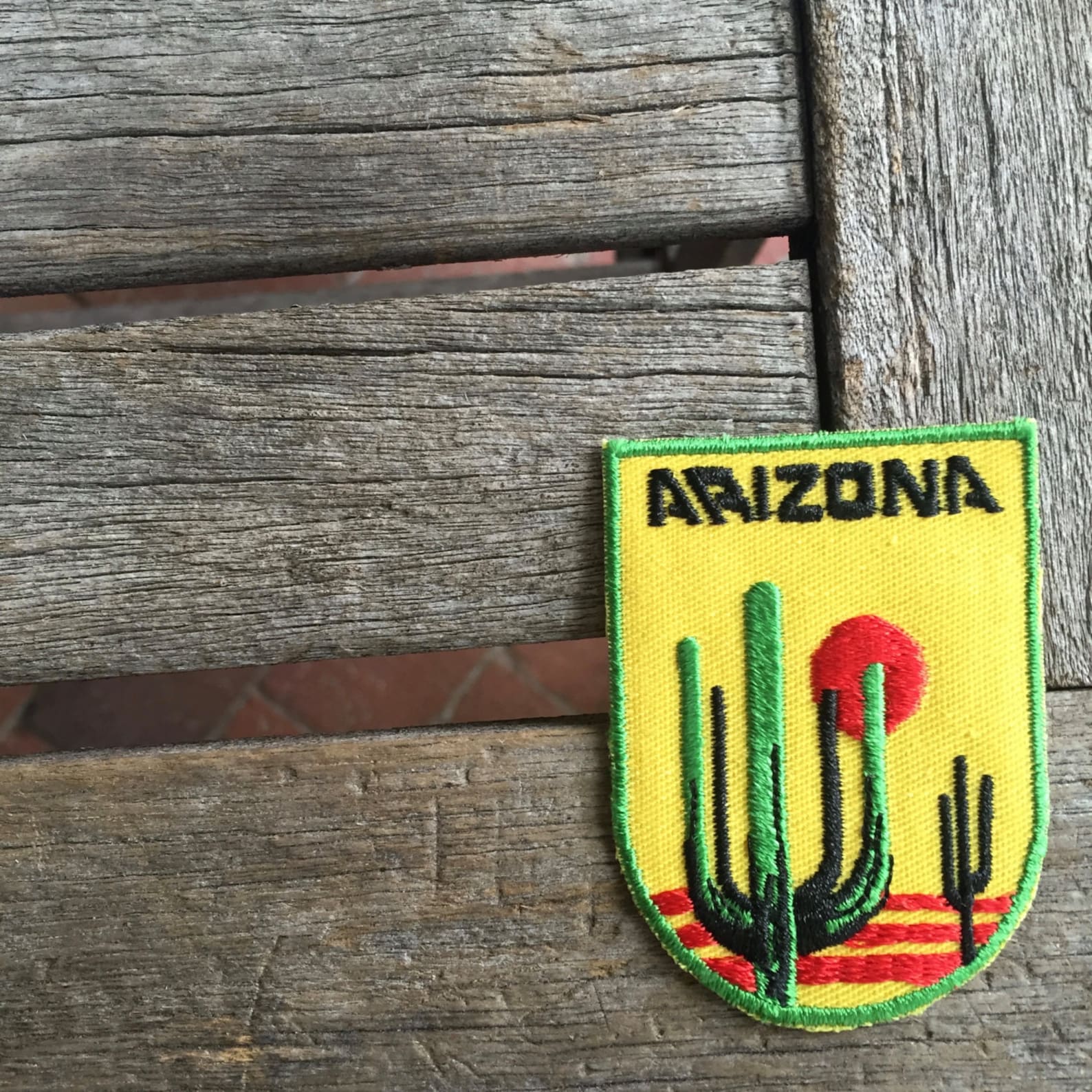Arizona Vintage Souvenir Travel Patch From Voyager - Etsy
