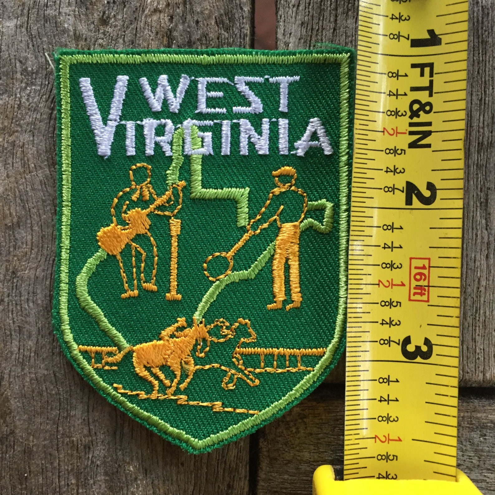 West Virginia Vintage Souvenir Travel Patch From Baxter Lane - Etsy