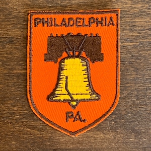 Philadelphia Pennsylvania Vintage Souvenir Travel Patch From Voyager - Etsy