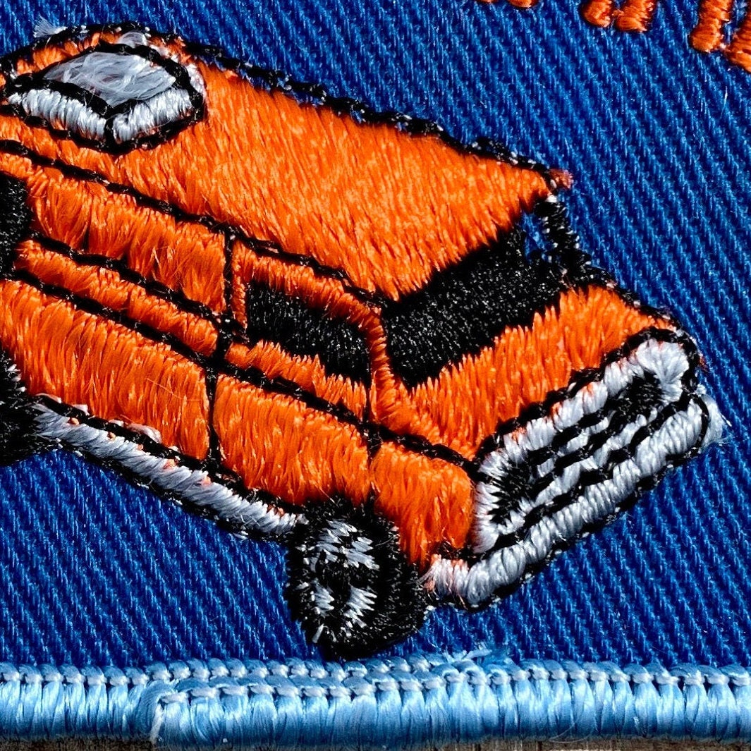 Keep on Vannin' Vintage Travel Souvenir Patch by Voyager - Etsy Ireland