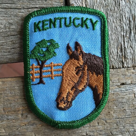 Kentucky Vintage Souvenir Travel Patch From Voyager New in | Etsy