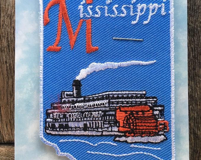 Mississippi Vintage Souvenir Travel Patch From RP Enterprises - Etsy