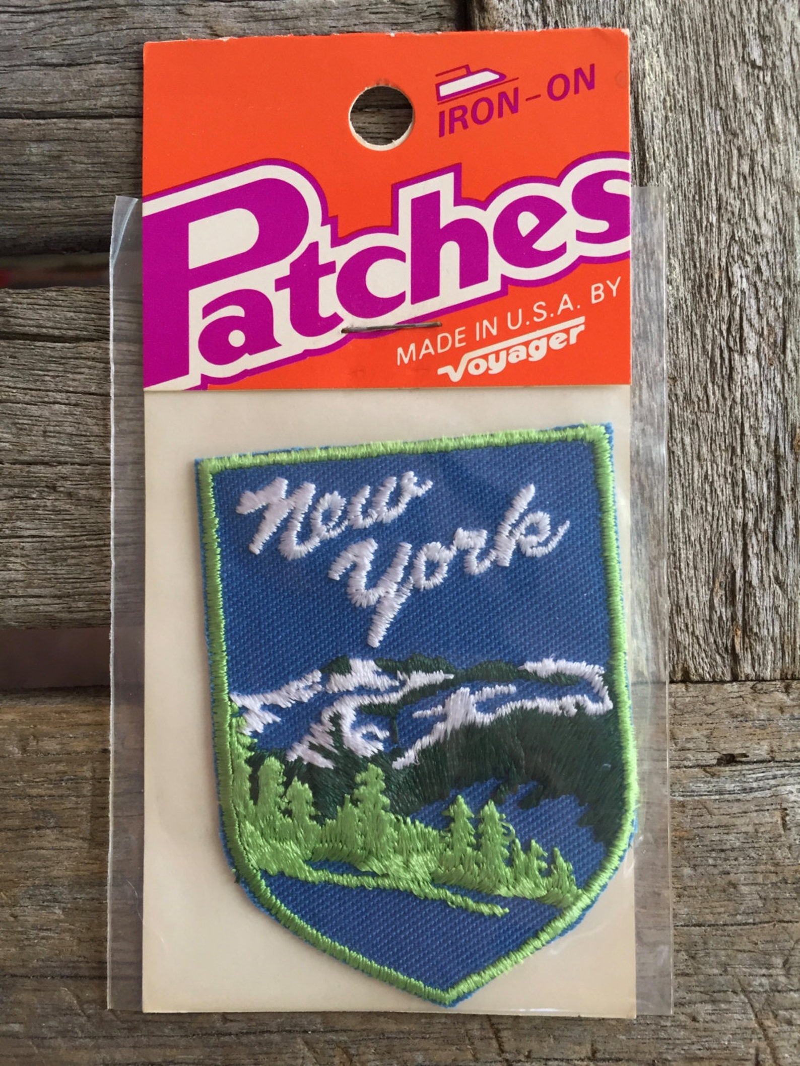 New York Vintage Souvenir Travel Patch from Voyager | Etsy
