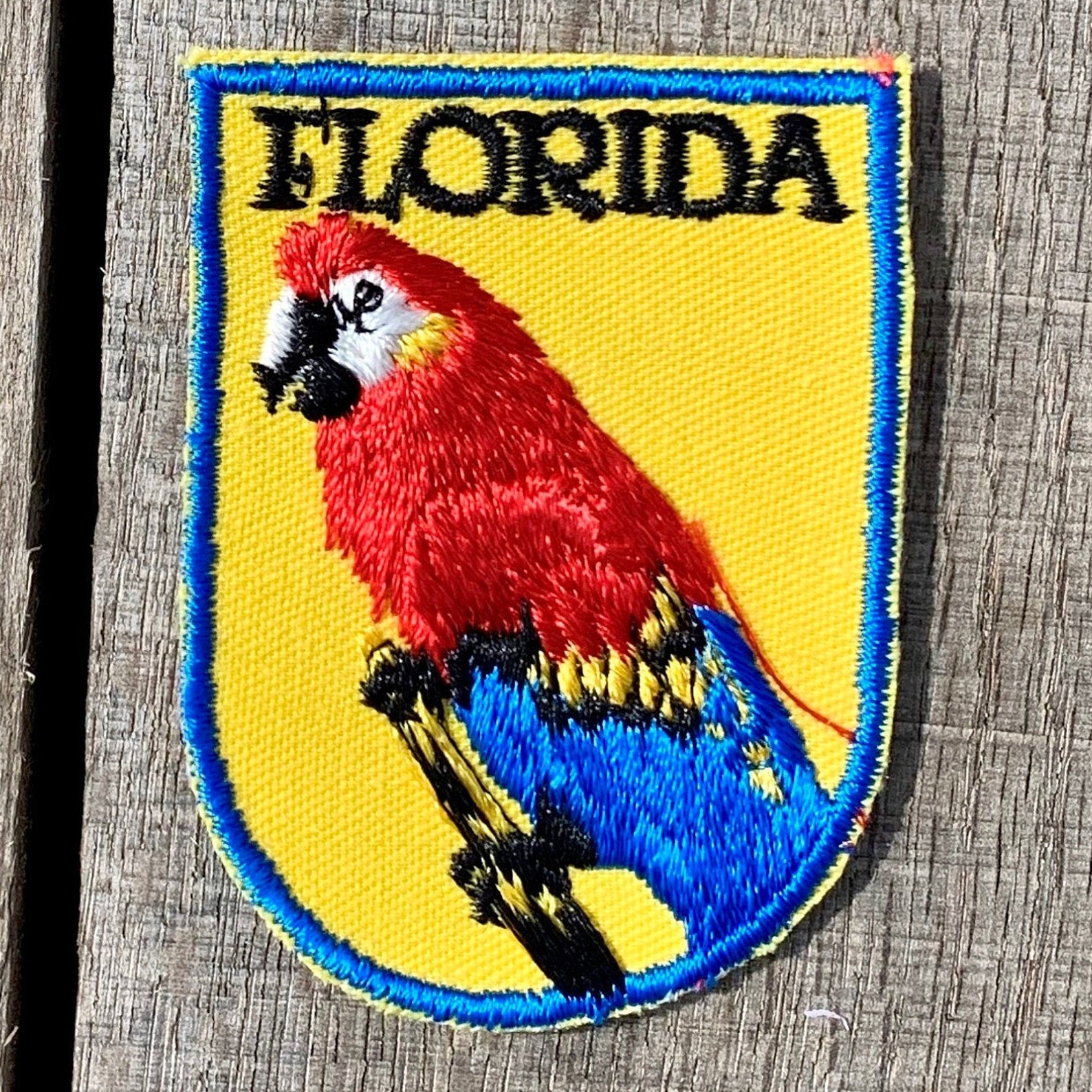 Florida Vintage Souvenir Travel Patch From Voyager - Etsy