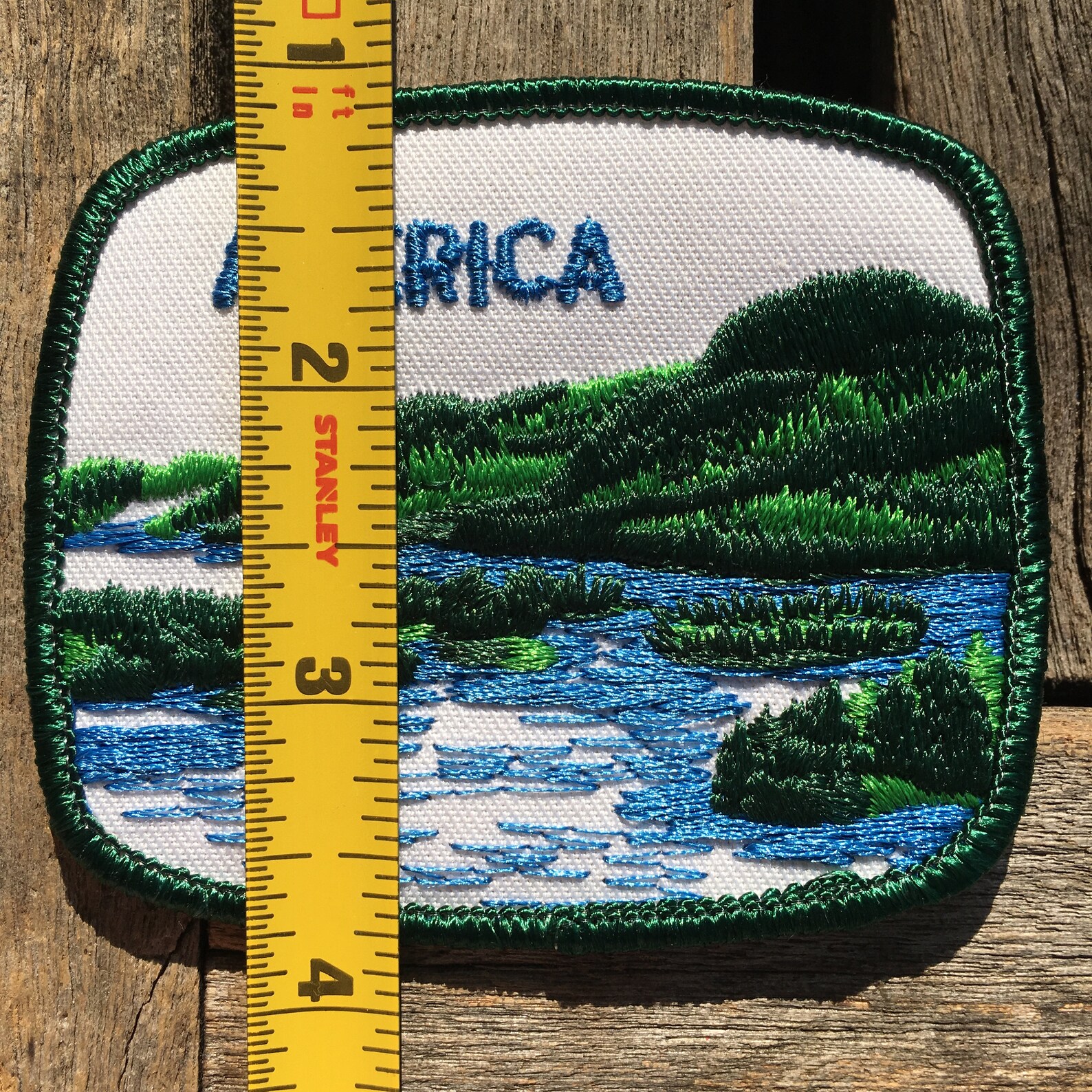 America Vintage Travel Souvenir Patch From Voyager - Etsy