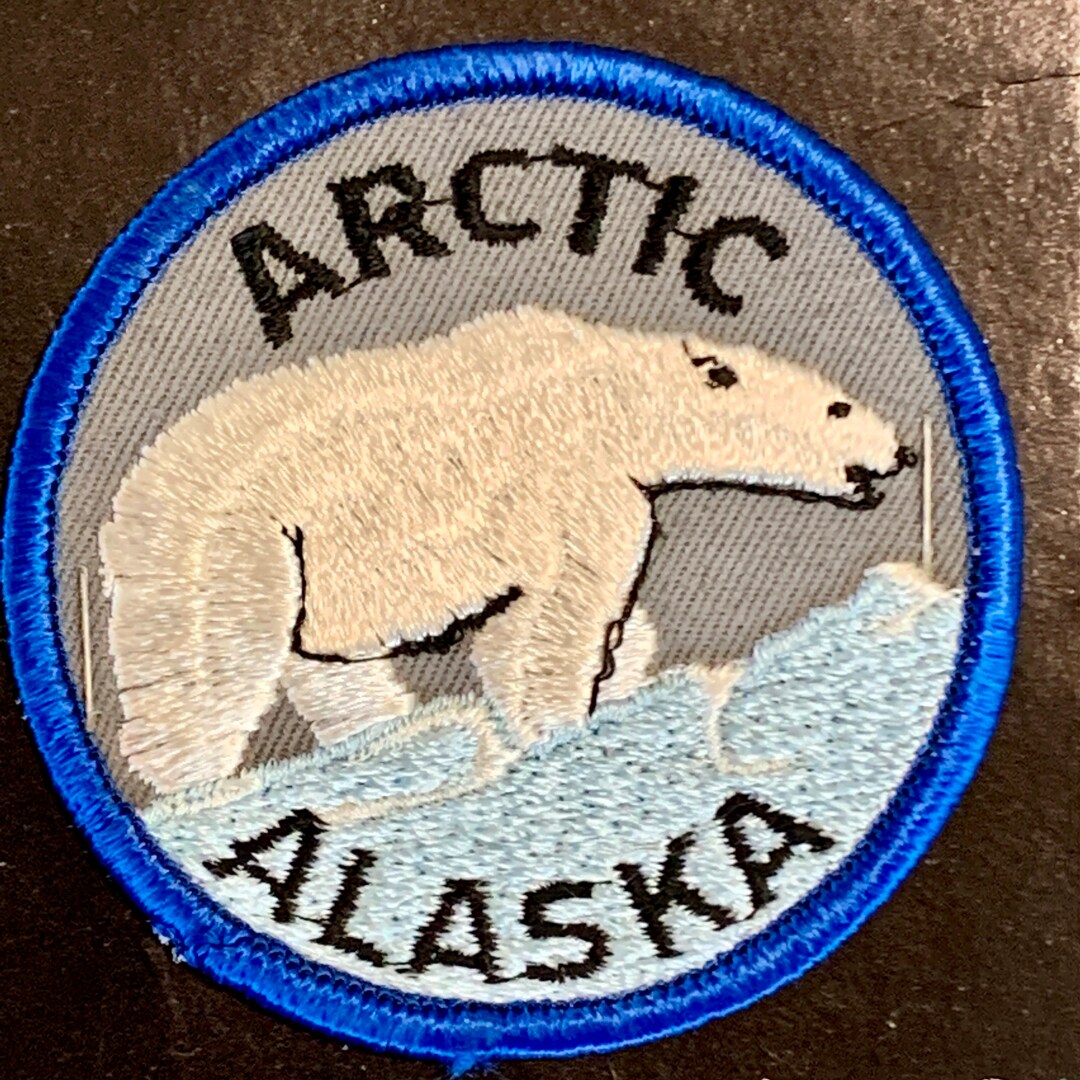 Artic Alaska Vintage Souvenir Travel Patch From Alaska Joe - LAST ONE ...