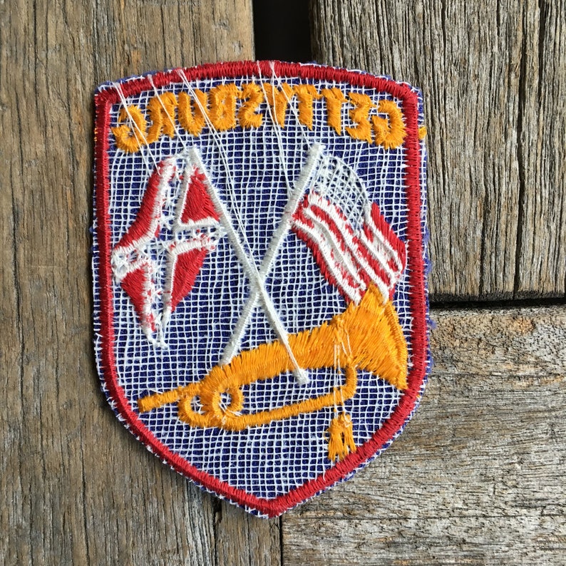 Gettysburg Vintage Souvenir Travel Patch From Voyager New in - Etsy