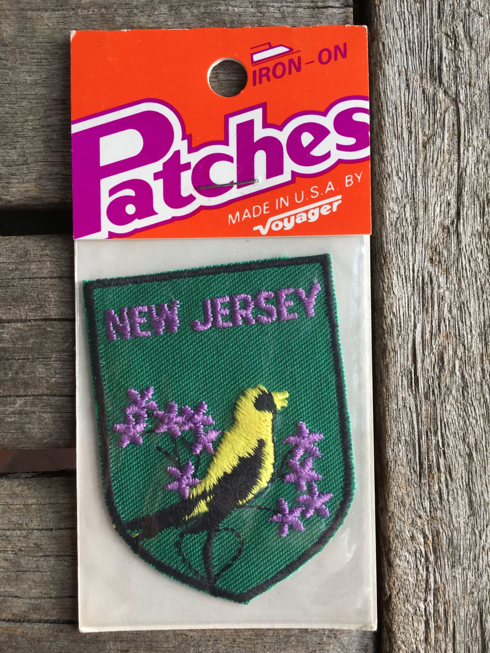 New Jersey Vintage Souvenir Travel Patch From Voyager - Etsy