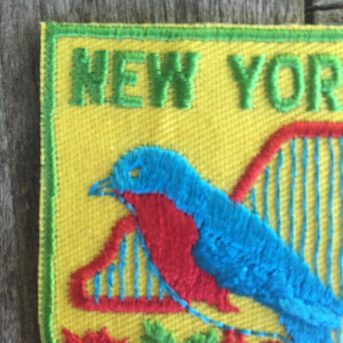 New York Vintage Souvenir Travel Patch From Voyager | Etsy