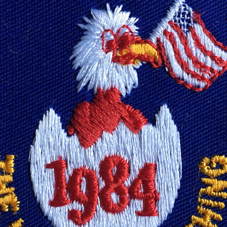 Los Angeles 1984 Summer Olympics Vintage Souvenir Patch - Etsy