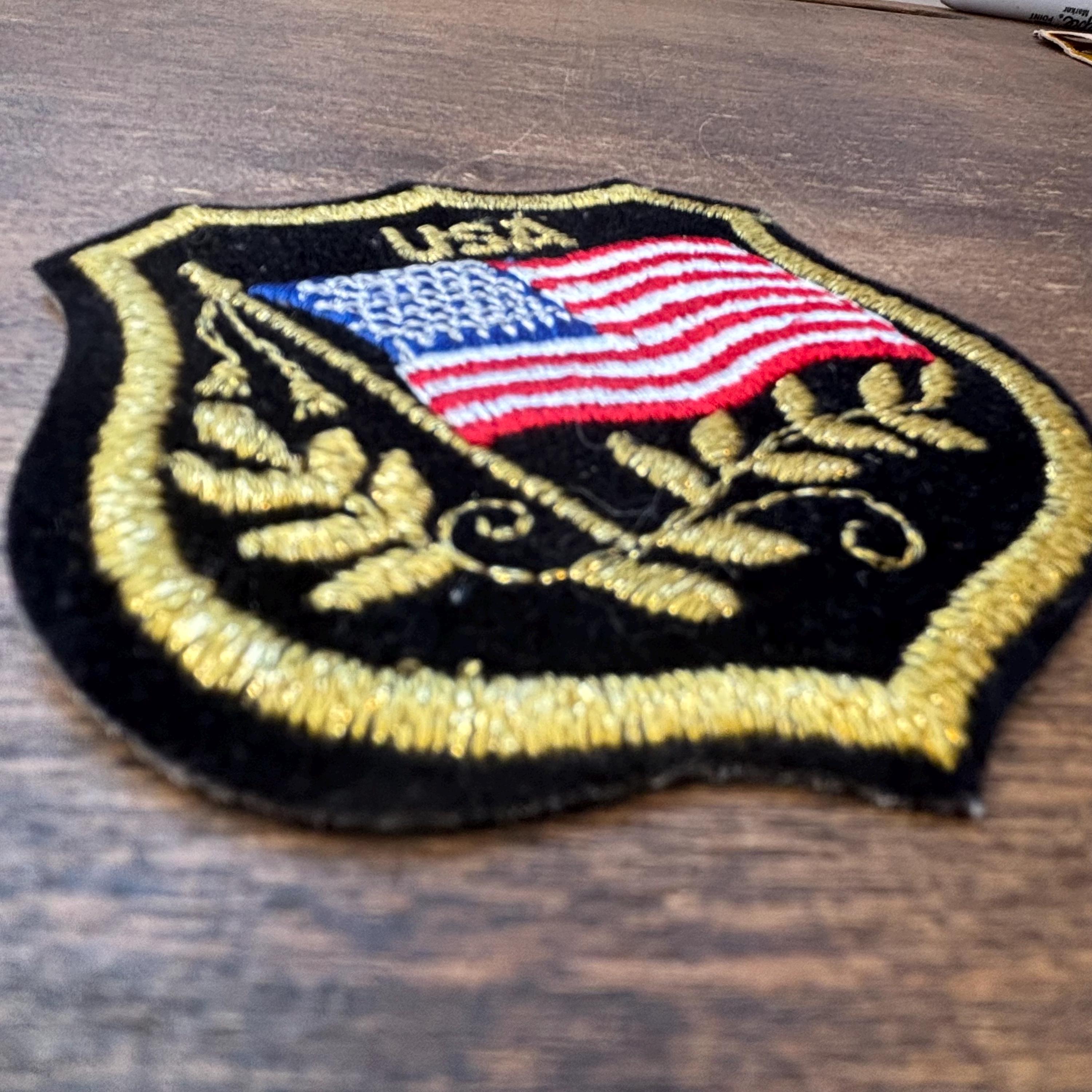 USA United States of America Vintage Souvenir Travel Patch From Holm ...