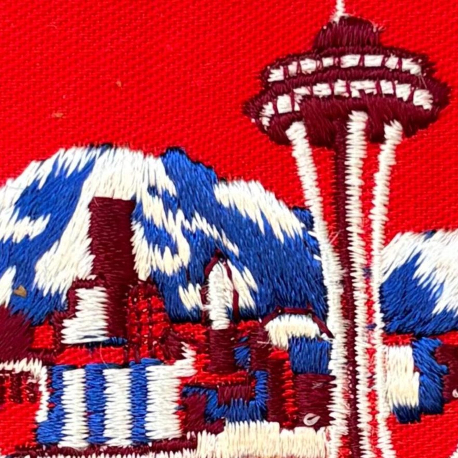 Seattle, Washington Vintage Souvenir Travel Patch From Voyager - Etsy