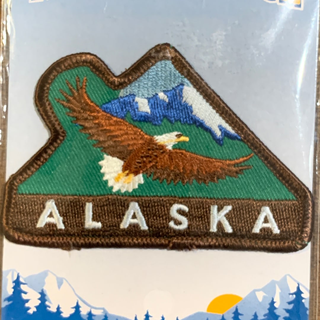 Alaska Vintage Souvenir Travel Patch From Arctic Circle Enterprises - Etsy