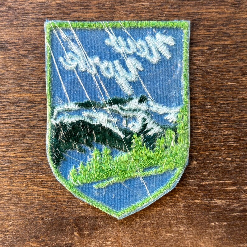 New York Vintage Souvenir Travel Patch From Voyager - Etsy