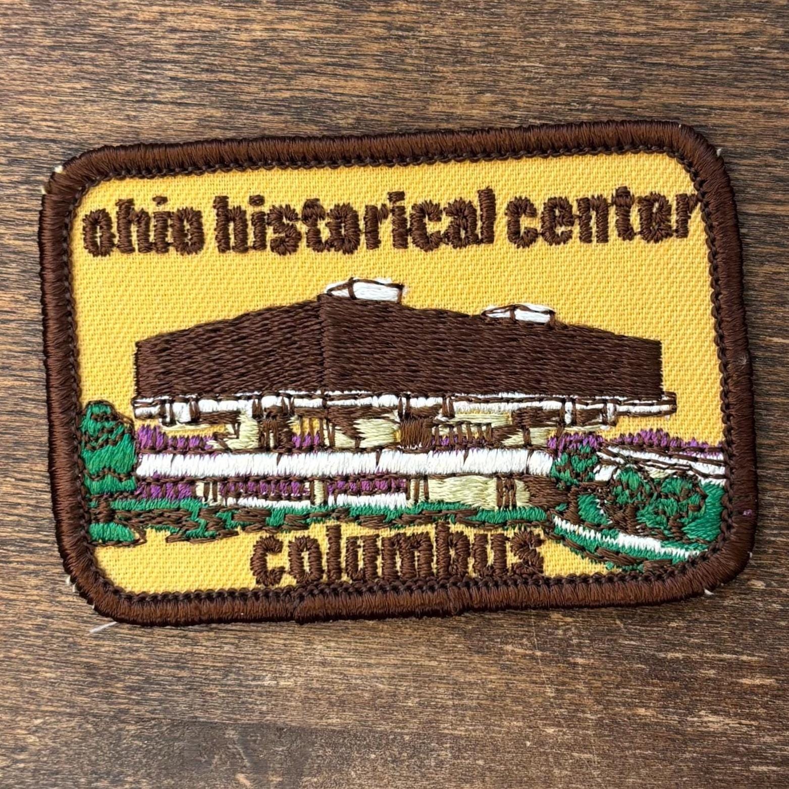 Ohio Historical Center, Columbus, Ohio Vintage Souvenir Travel Patch - Etsy