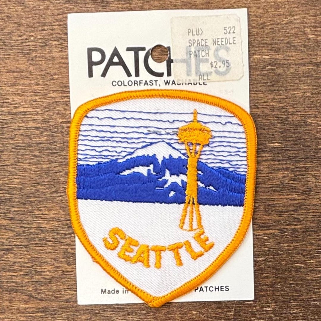 Washington Vintage Souvenir Travel Patch From Holm Patches - Etsy