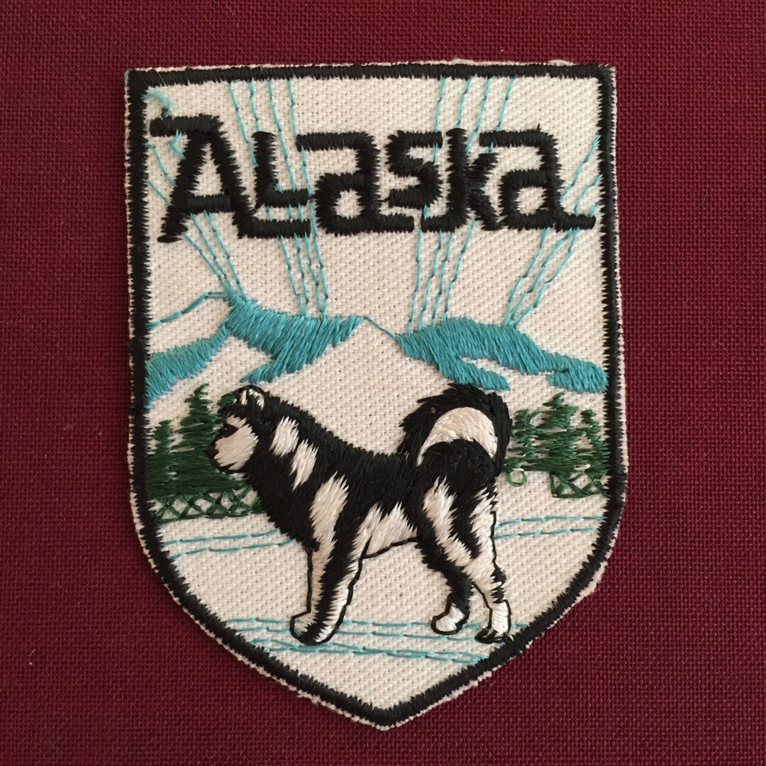 Alaska Vintage Souvenir Travel Patch From Voyager - Etsy