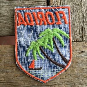 Florida Vintage Souvenir Travel Patch From Voyager - Etsy