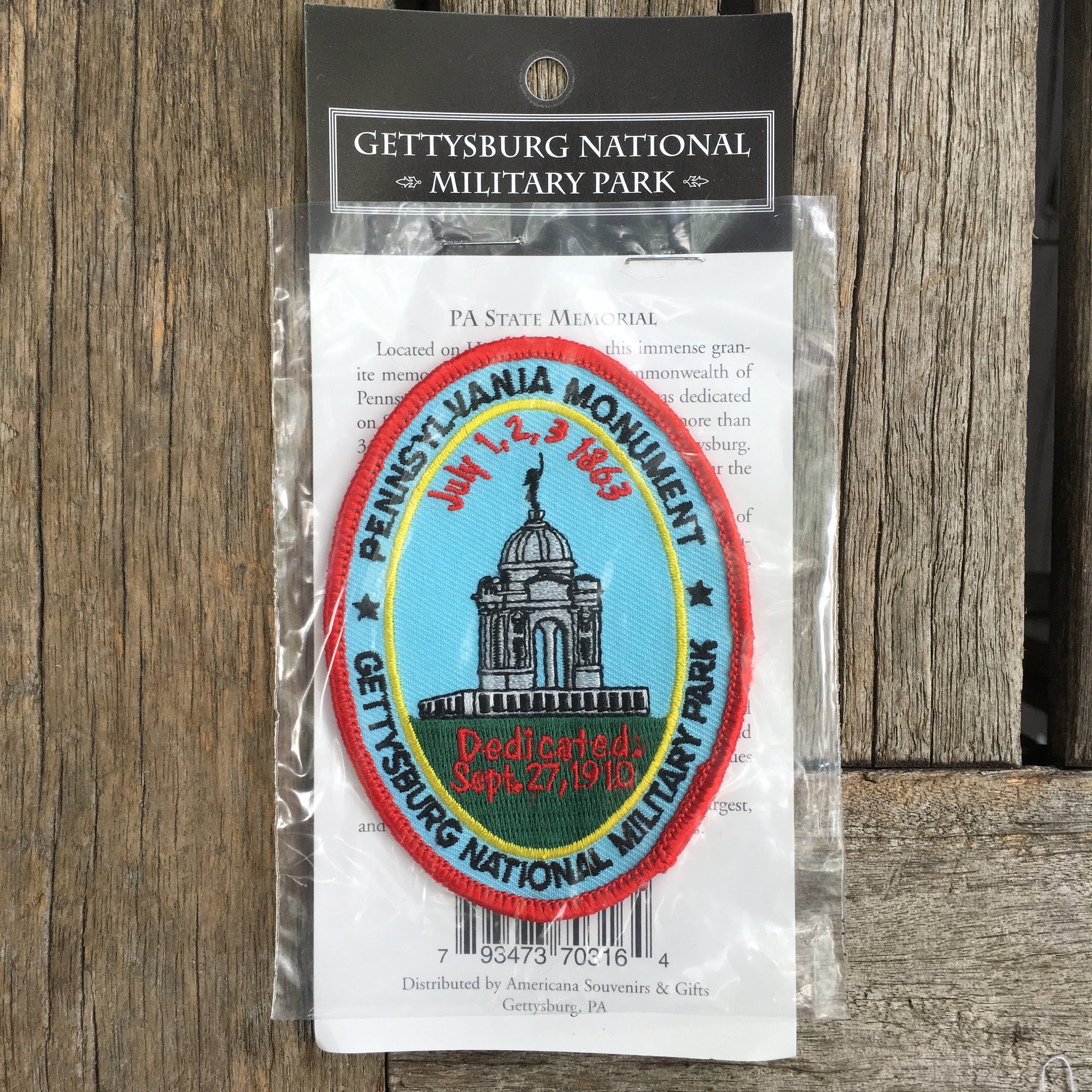 Pennsylvania Monument Gettysburg National Military Park Vintage ...