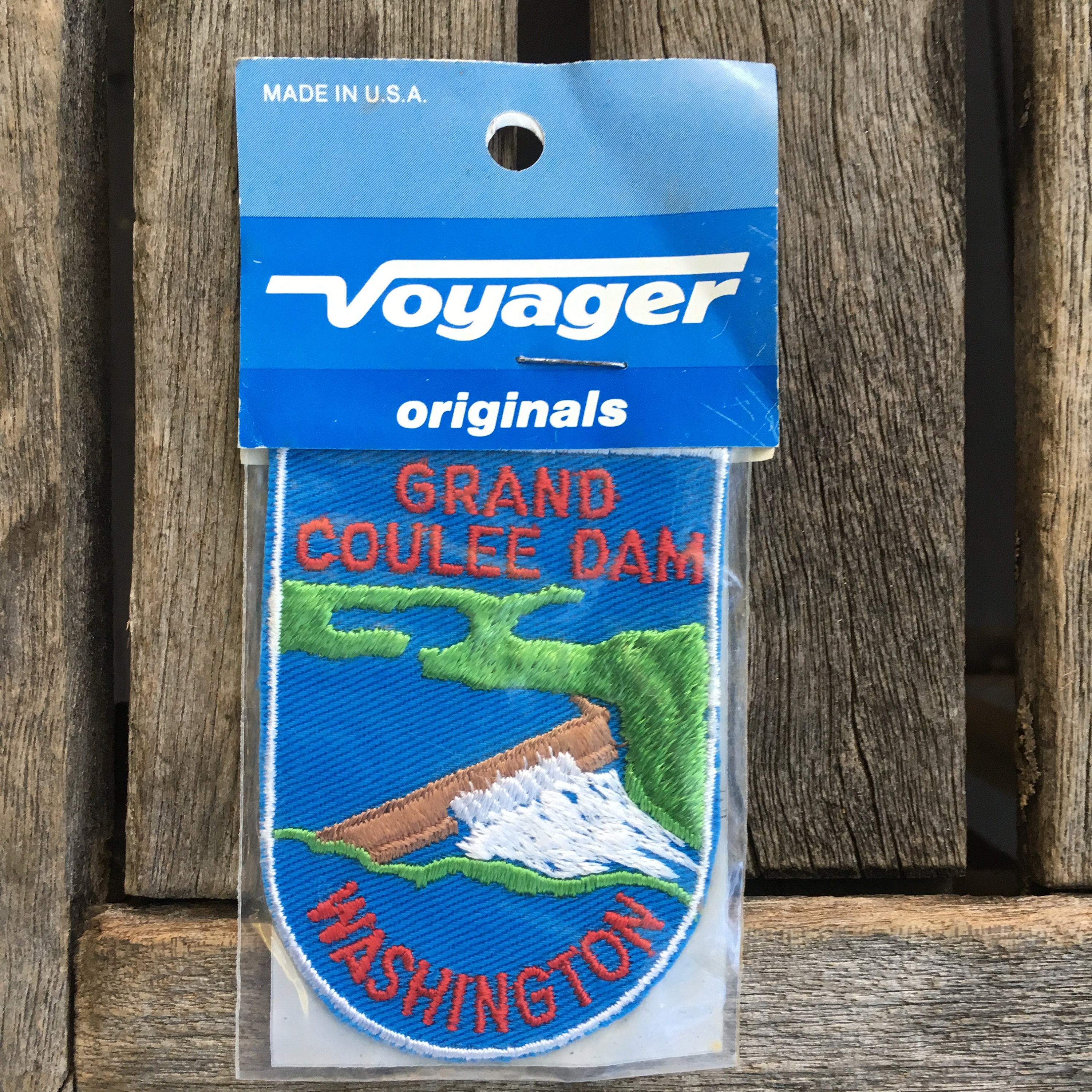 Grand Coulee Dam Washington Vintage Souvenir Travel Patch From | Etsy
