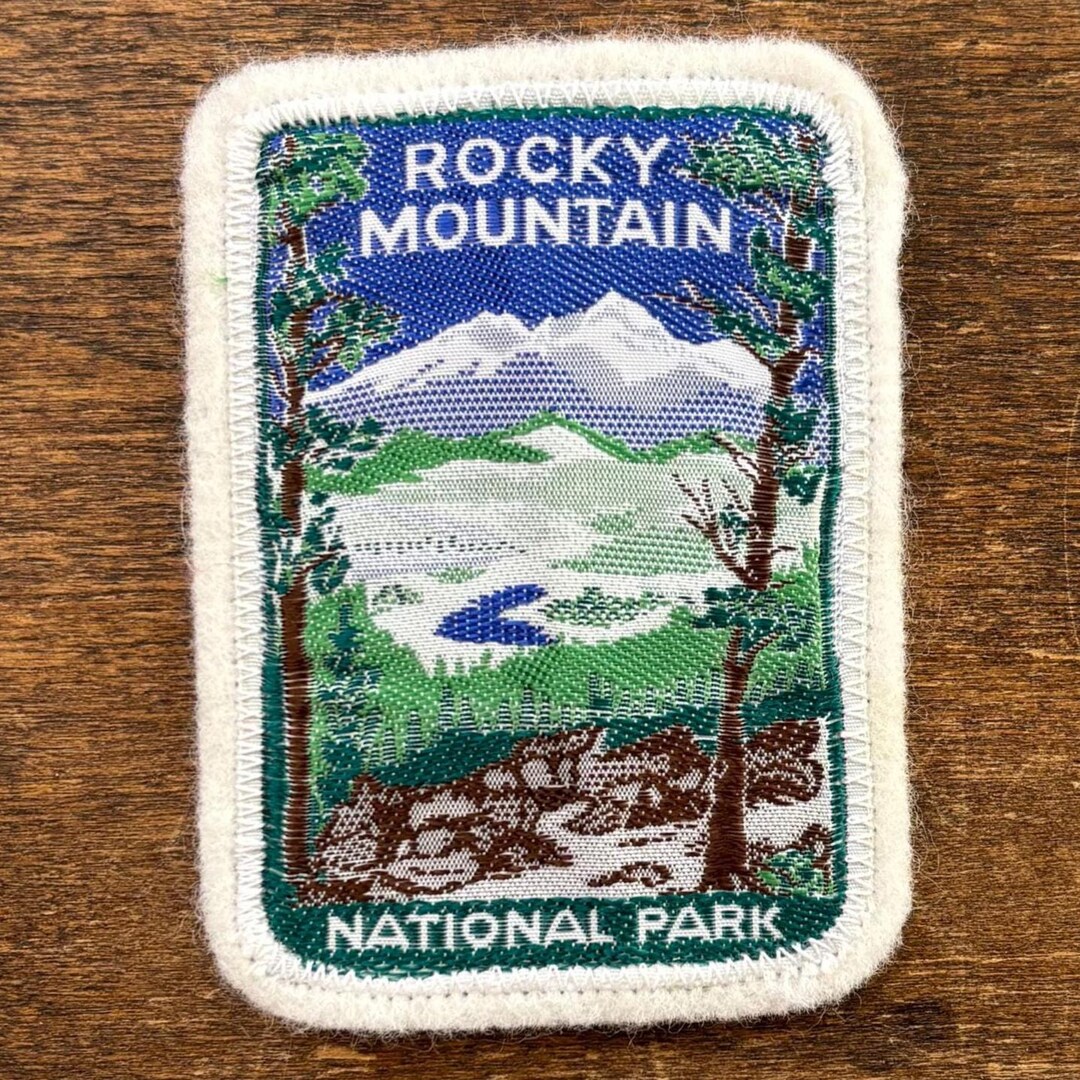 Rocky Mountain National Park Colorado Souvenir Travel Patch From Fasco ...