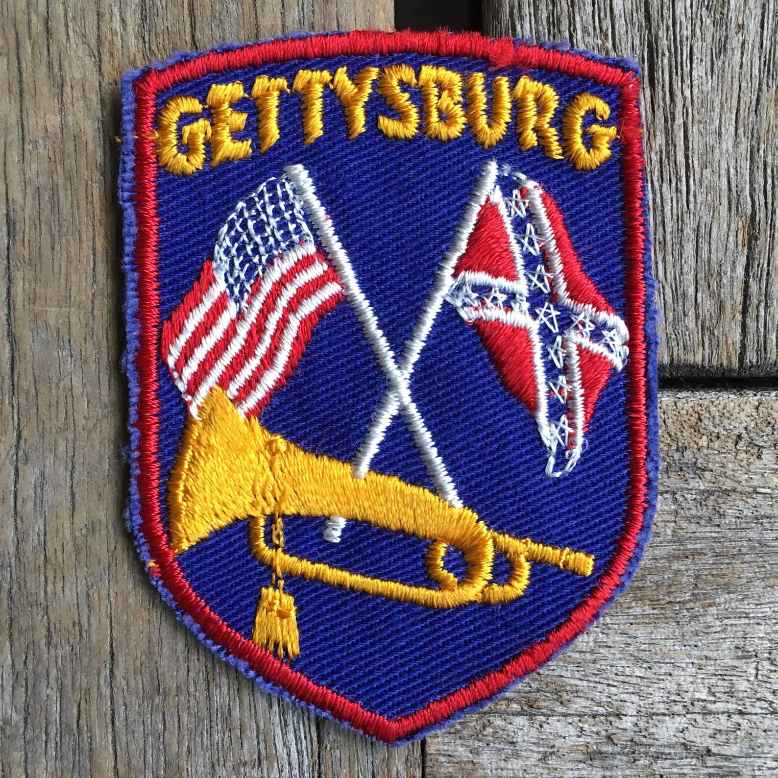 Gettysburg Vintage Souvenir Travel Patch From Voyager New in - Etsy