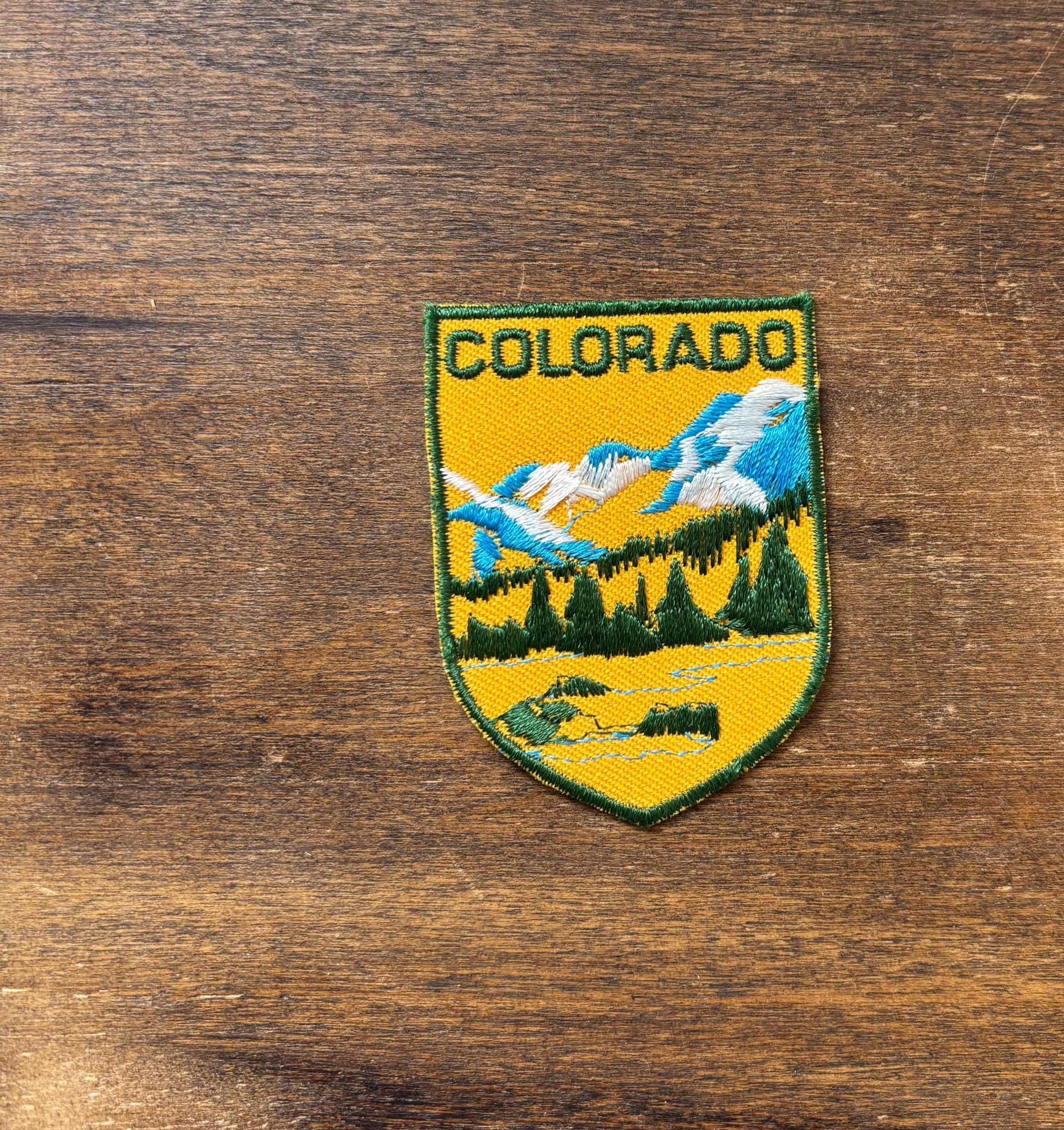Colorado Vintage Souvenir Travel Patch From Voyager - Etsy
